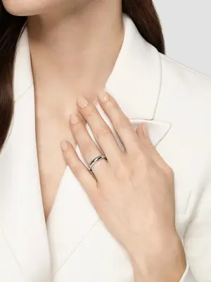 David Yurman Dy Mercer Band Ring In Sterling 3.7mm