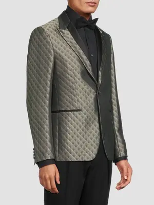 Pal Zileri Geometric Single-breasted Dinner Jacket