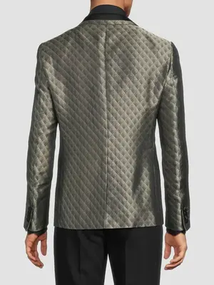 Pal Zileri Geometric Single-breasted Dinner Jacket