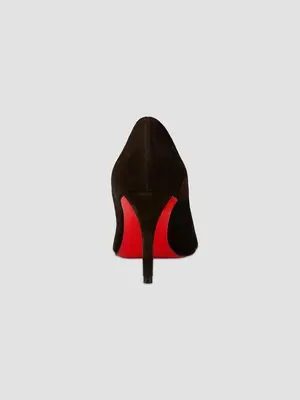 CHRISTIAN LOUBOUTIN Miss Z 80mm Pumps - Cafe