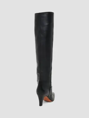 POLLINI Muse 75mm Leather Over-the-knee Boots