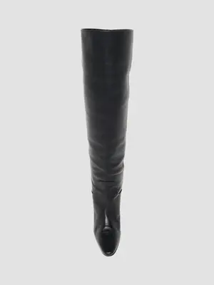 POLLINI Muse 75mm Leather Over-the-knee Boots