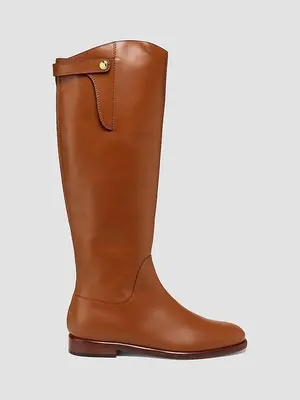 POLLINI Varenne Leather Knee-high Boots - Hide