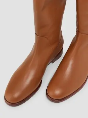 POLLINI Varenne Leather Knee-high Boots - Hide