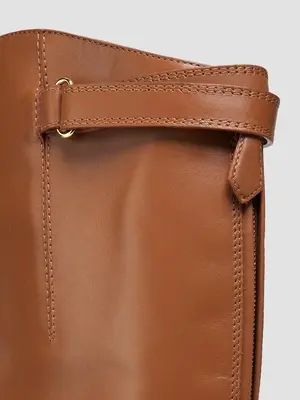 POLLINI Varenne Leather Knee-high Boots - Hide