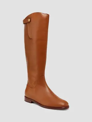 POLLINI Varenne Leather Knee-high Boots - Hide