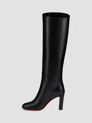 CHRISTIAN LOUBOUTIN Loo Botta Leather Boots