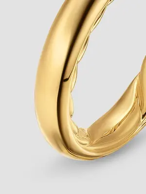 David Yurman Dy Mercer Band Ring In 18k Yellow 3.7mm