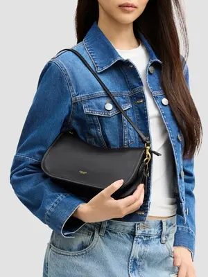 COACH Waverly Leather Shoulder Bag
