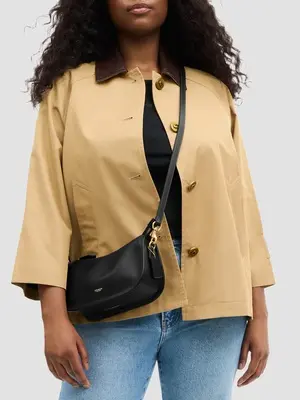 COACH Waverly Leather Shoulder Bag