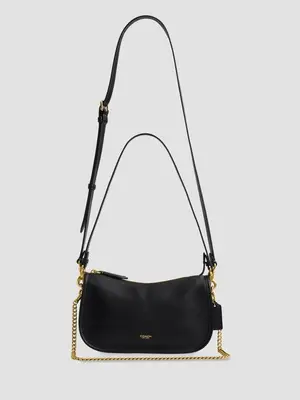 COACH Waverly Leather Shoulder Bag