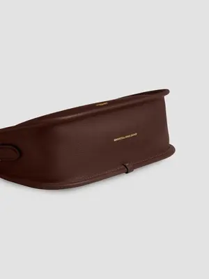 COACH Waverly Leather Shoulder Bag - Maple
