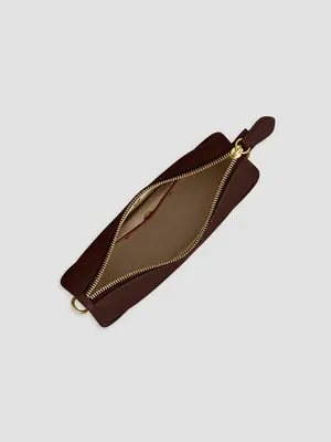 COACH Waverly Leather Shoulder Bag - Maple