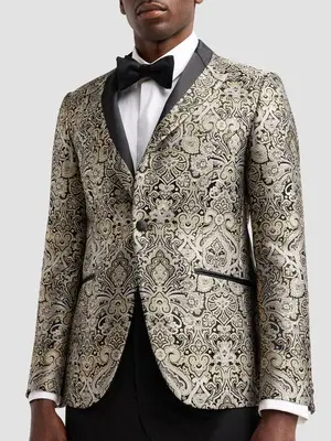 Pal Zileri Baroque-inspired Jacquard Dinner Jacket