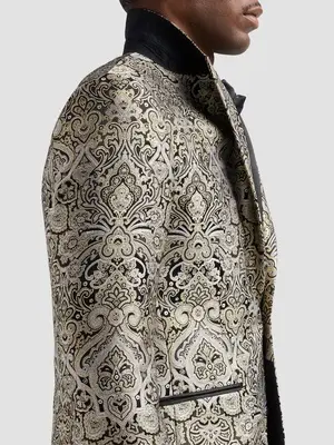 Pal Zileri Baroque-inspired Jacquard Dinner Jacket