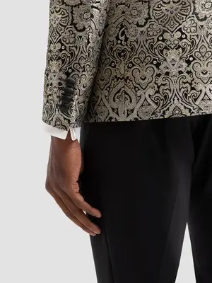 Pal Zileri Baroque-inspired Jacquard Dinner Jacket