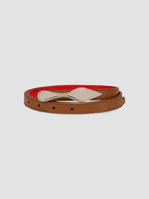 CHRISTIAN LOUBOUTIN Bettina Belt Cuoio