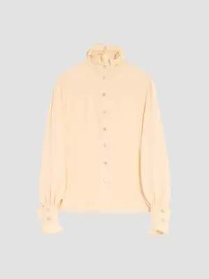 Valentino Garavani Georgette Blouse - Birch
