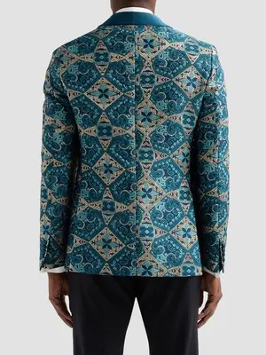 Pal Zileri Abstract-embroidered Dinner Jacket