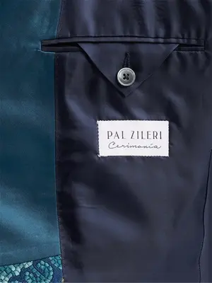 Pal Zileri Abstract-embroidered Dinner Jacket