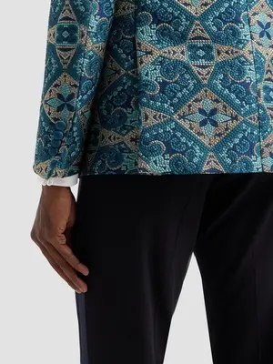 Pal Zileri Abstract-embroidered Dinner Jacket