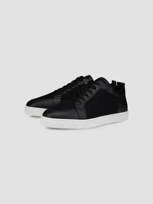 CHRISTIAN LOUBOUTIN Rantulow Cotton Sneakers