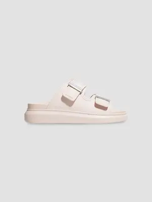 Alexander McQueen Hybrid Pool Slides - Beige