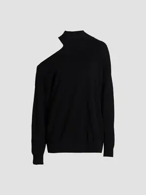LISA YANG Capsule Alvia Cutout Cashmere Sweater