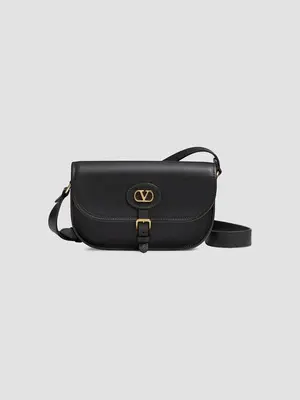 Valentino Garavani Antibes Calfskin Small Shoulder Bag - Black