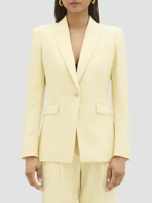 Another Tomorrow Single Button Jacket - Sunlight