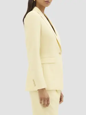 Another Tomorrow Single Button Jacket - Sunlight