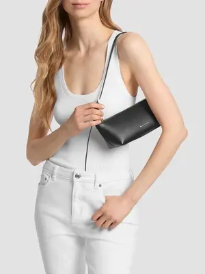 Michael Kors Laila Small East West Leather Pochette