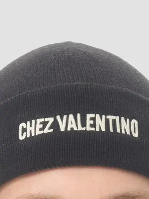 Valentino Garavani Knitted Wool Beanie