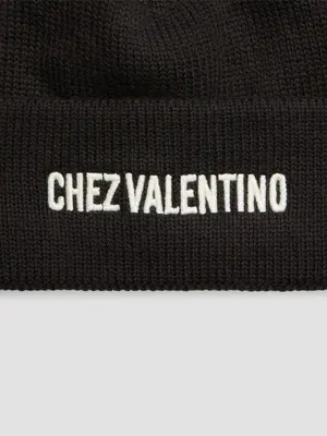 Valentino Garavani Knitted Wool Beanie