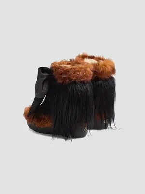 Valentino Garavani Snowish Shearling Ankle Boots