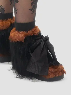 Valentino Garavani Snowish Shearling Ankle Boots