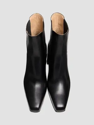 Gabriela Hearst Luke Leather 90mm Booties