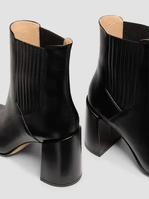 Gabriela Hearst Luke Leather 90mm Booties