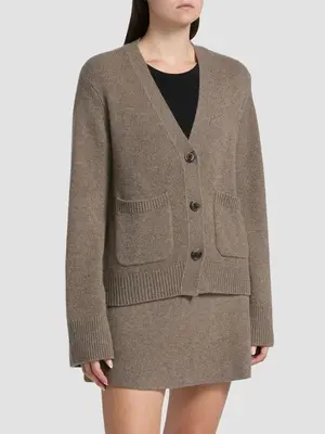 LISA YANG Danni Cashmere Relaxed-fit Cardigan