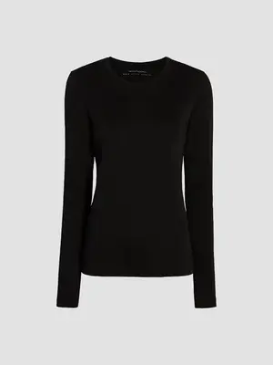 Another Tomorrow Long Sleeve Tee - Black