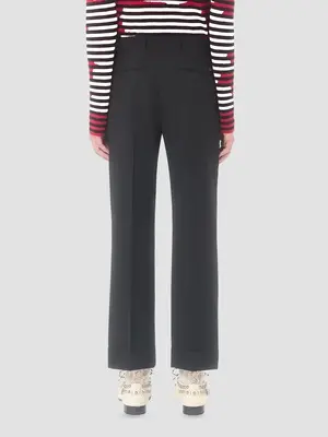 Valentino Garavani Wool Pants With Cuffs