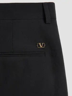 Valentino Garavani Wool Pants With Cuffs