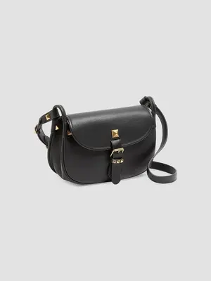 Valentino Garavani Flaneuse Medium Leather Shoulder Bag
