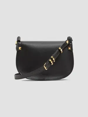 Valentino Garavani Flaneuse Medium Leather Shoulder Bag