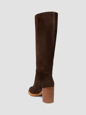 Gabriela Hearst Bocca 80mm Leather Knee-high Boots