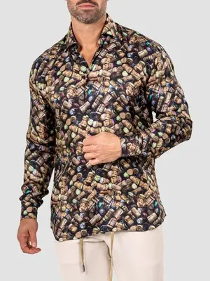 MACEOO Fibonacci Marthyr Cork Shirt