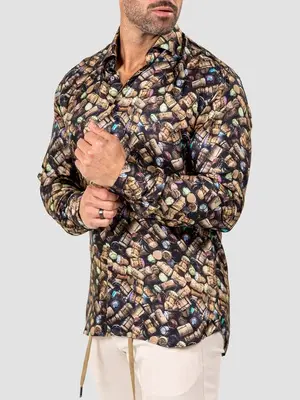 MACEOO Fibonacci Marthyr Cork Shirt