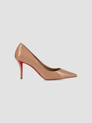CHRISTIAN LOUBOUTIN Miss Z 80mm Patent Leather Pumps - Blush