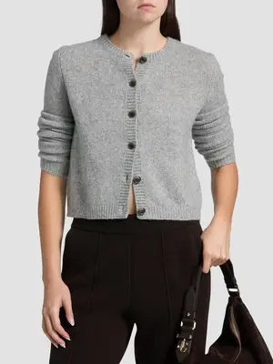 LISA YANG Cashmere-silk Cardigan - Cloudy
