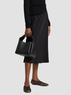 LISA YANG Flared Silk Midi-skirt